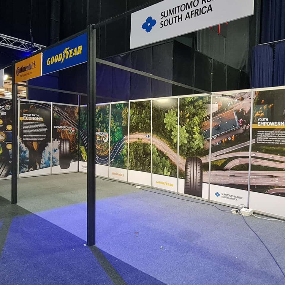 Shell Scheme Wall Branding - Brand Launch Solutions