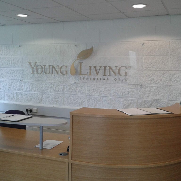 Reception Signs - Brand Launch Solutions