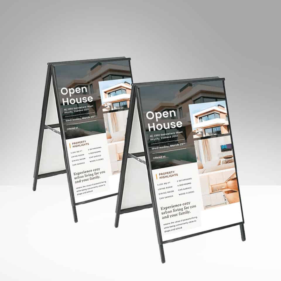 A Frame Boards - Brand Launch Solutions