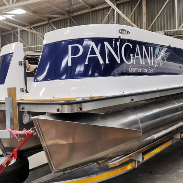 Boat Branding and Lettering - Brand Launch Solutions