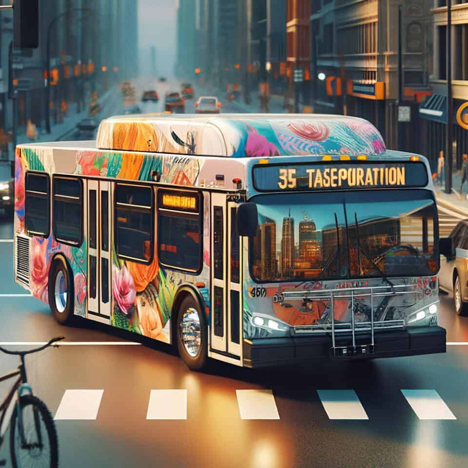 Bus Branding and Lettering - Brand Launch Solutions